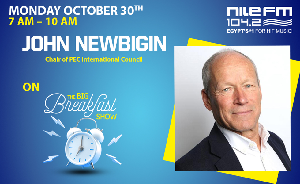Chair Of PEC International Council John Newbigin Is Nile FM's Guest On ...
