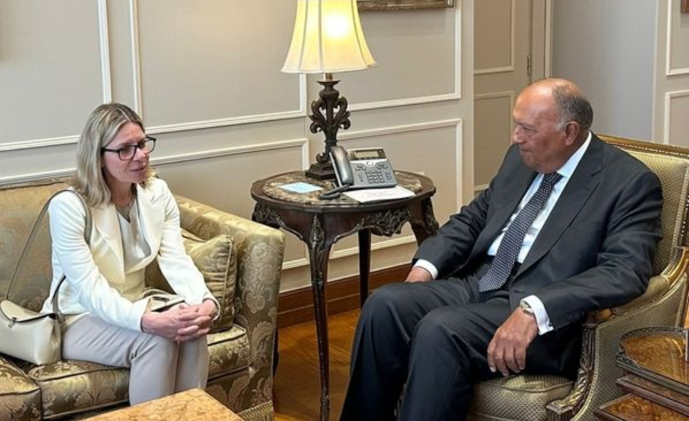 Egyptian FM Sameh Shokry Meets General Of Operations At The World Bank ...